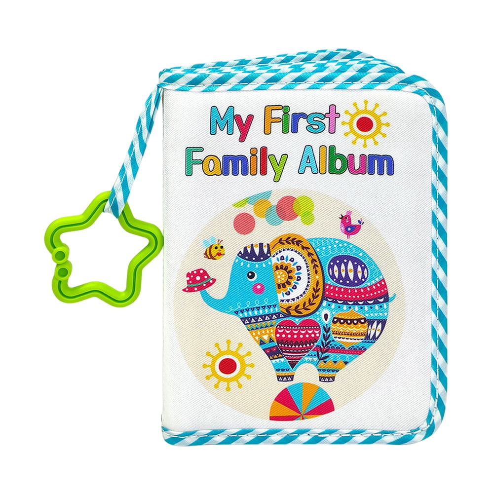 HIPKZ Baby Photo Album Soft Cloth Infant Photo Book Babys My First ...