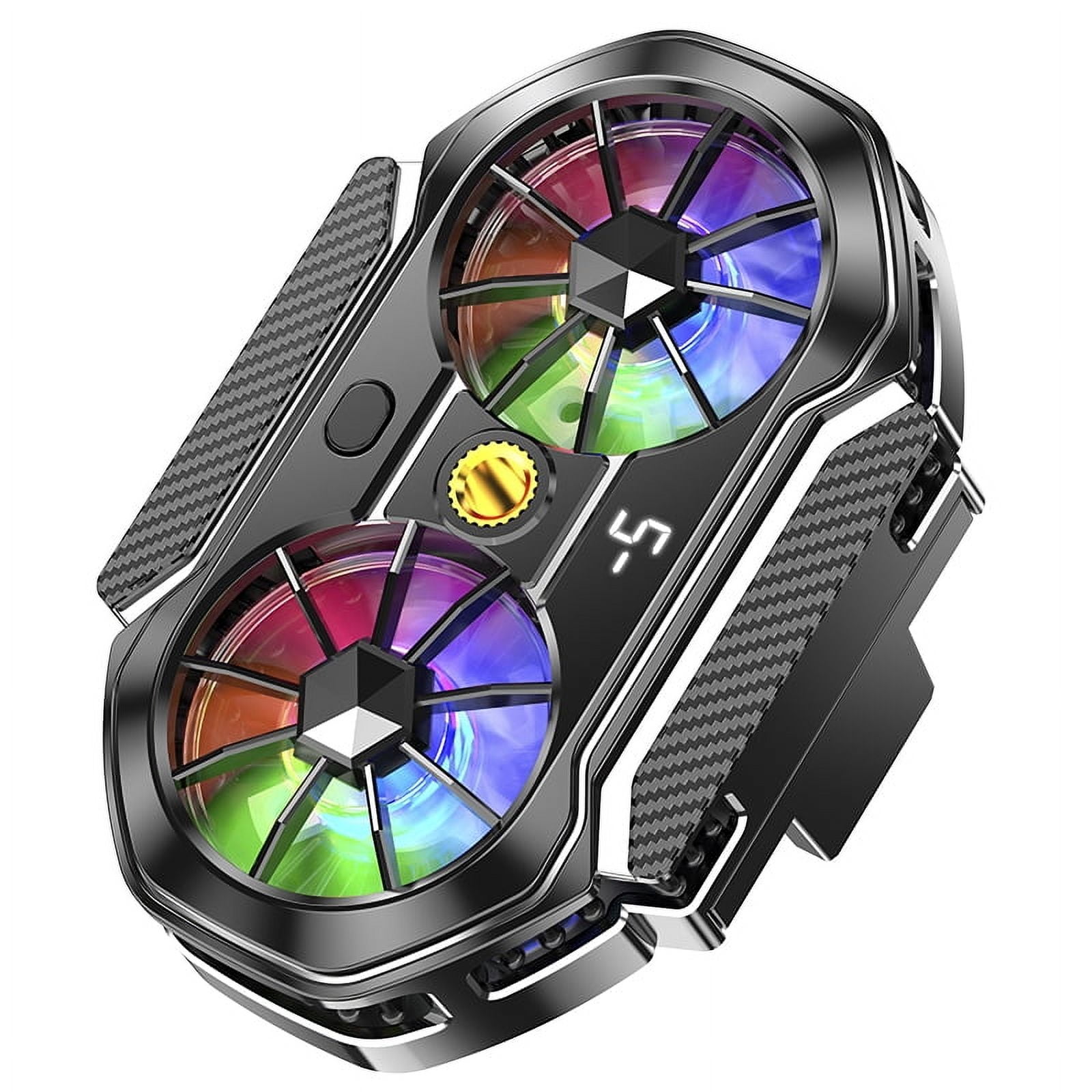 HIPKZ Back Clip Semiconductor Cooling Mobile Phone Cooler Radiator Dual ...