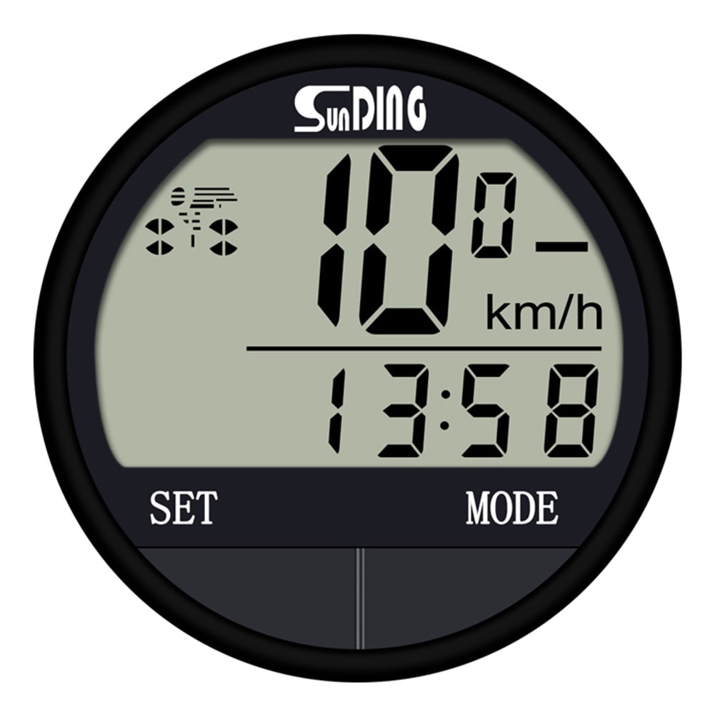 HIPKZ Bike Computer Speedometer Multi-functional Cycling Odometer with ...