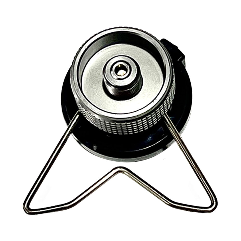 HIPKZ Butane Adapter with Bracket Gas Conversion Head Aluminum Alloy ...