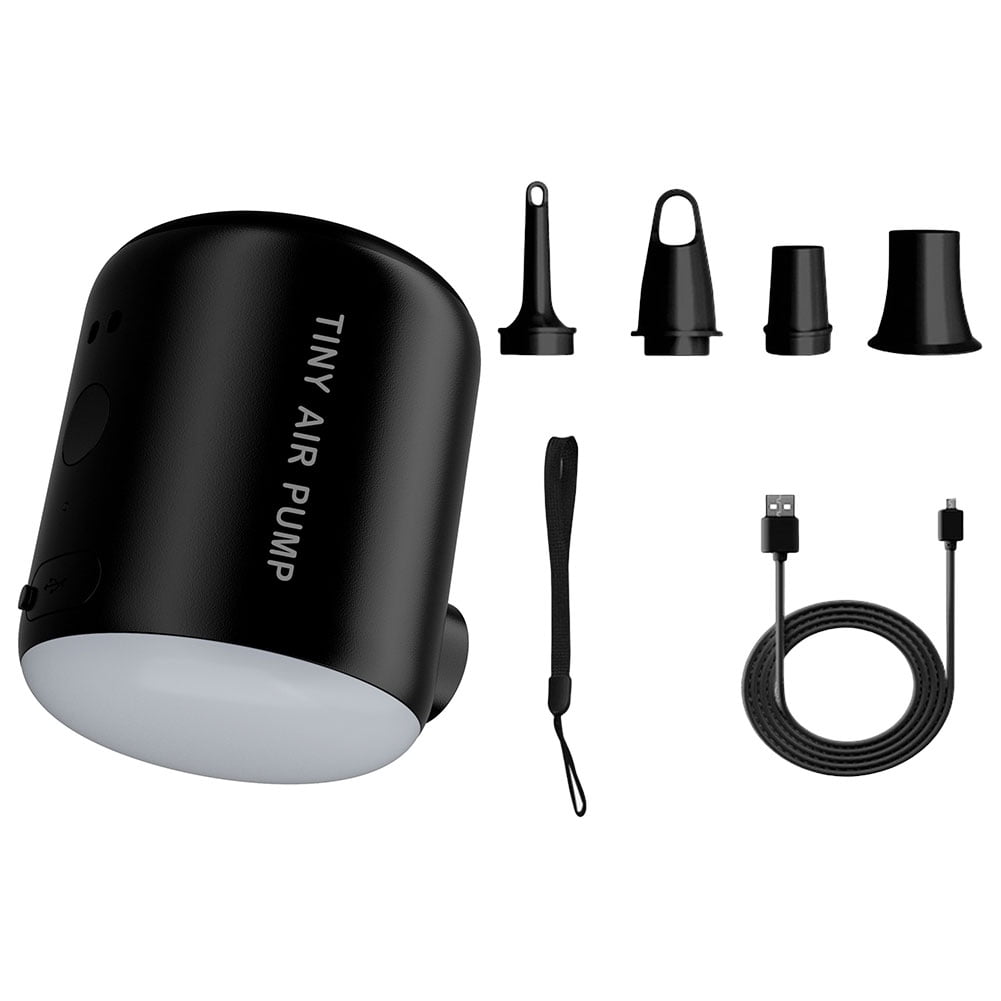 HIPKZ Camping Light 4000Pa Electric Air Pump Usb Rechargeable Air ...