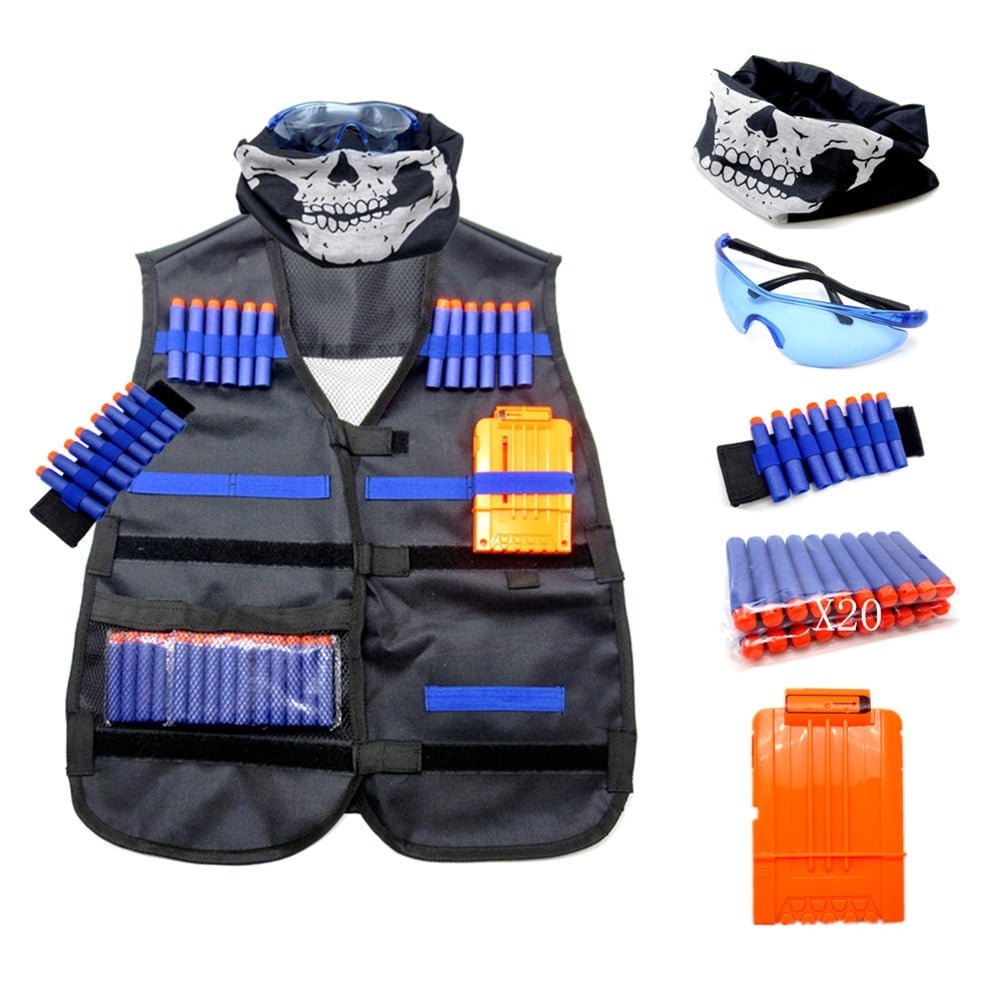 HIPKZ Children Kids Vest Jacket Waistcoat Suit Holder Kit for N-Strike ...