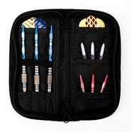 USA Gear XL Semi Hard Shell Dart Case - Dart Holder Room for 15 Darts ...