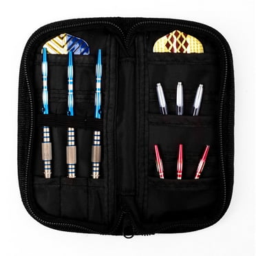 USA Gear XL Semi Hard Shell Dart Case - Dart Holder Room for 15 Darts ...
