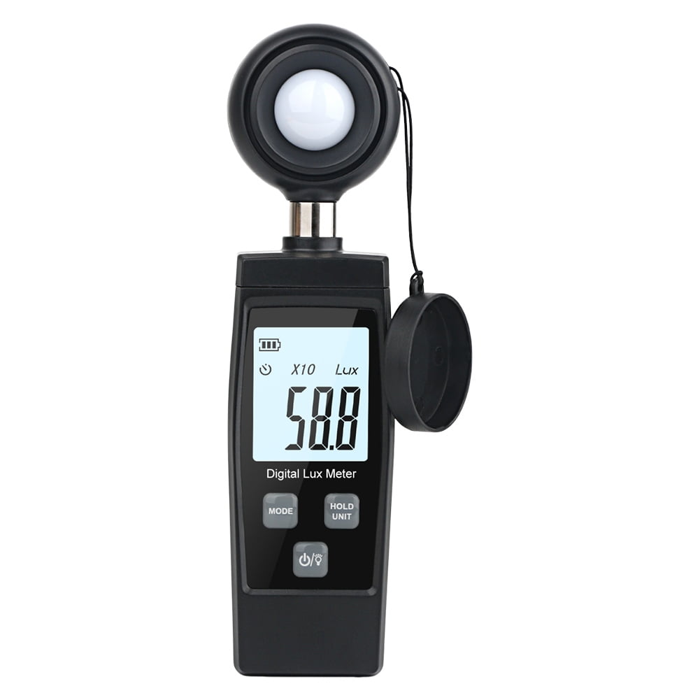 HIPKZ Digital Mini Meter Lcd Display Handheld Illuminometer 0-200000 ...