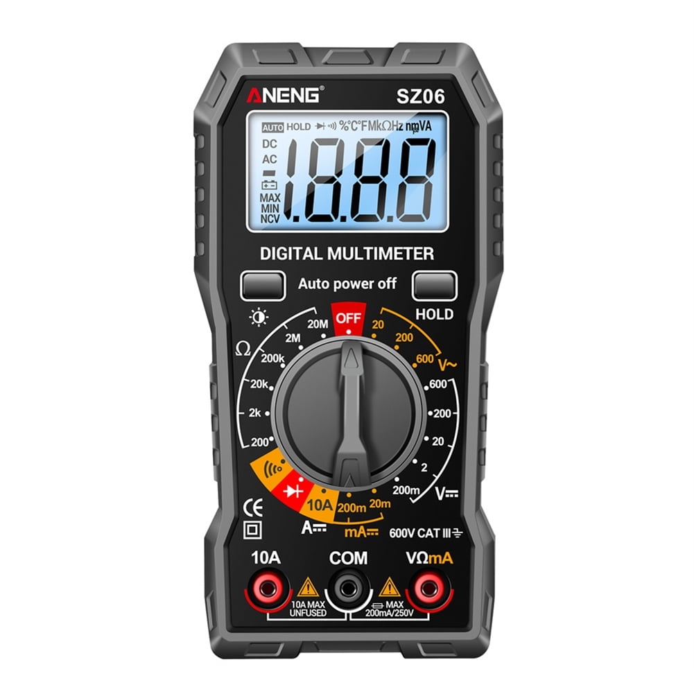 HIPKZ Digital Multimeter Votage Current Ohm Test Tool 2000 Counts ...