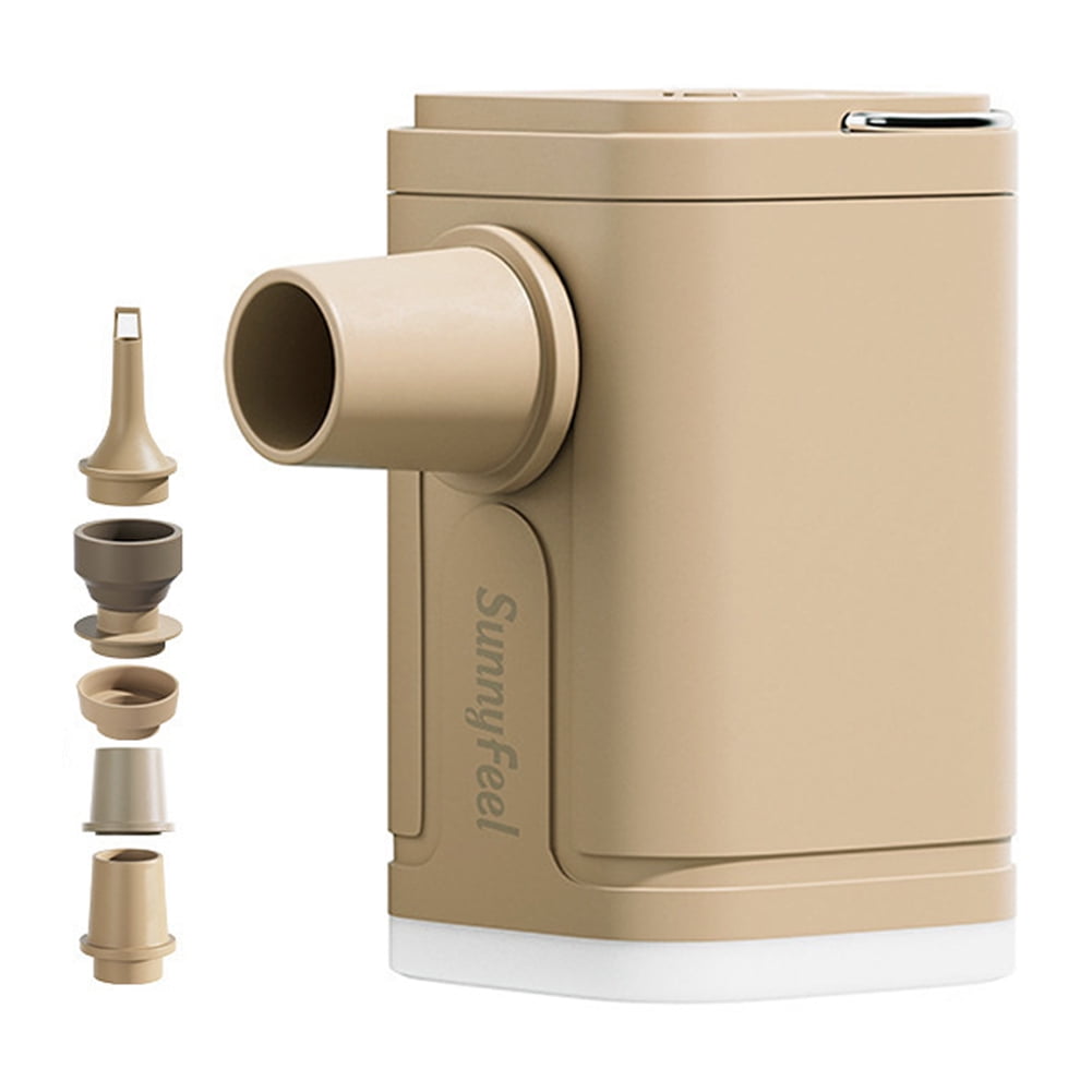 HIPKZ Electric Air Pump Cordless Air Pump Usb Rechargeable Air Mattress ...