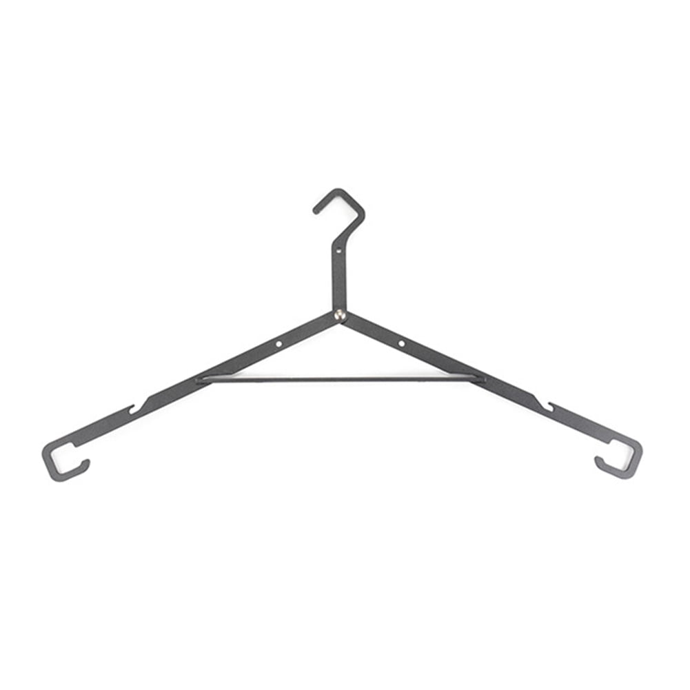 HIPKZ Foldable Drying Rack Detachable Metal Folding Camping Hanger For ...