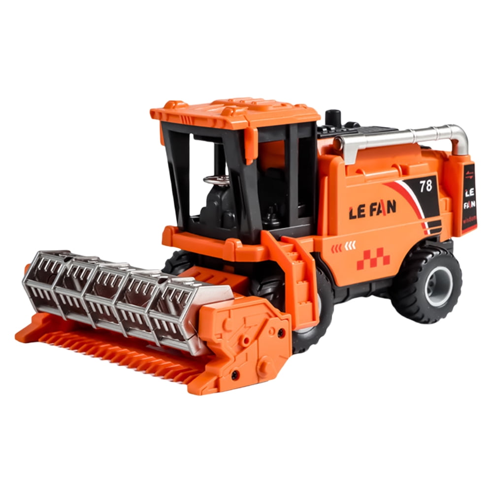 HIPKZ Friction Powered Combine Harvester Simulation Harvester Car Toy ...