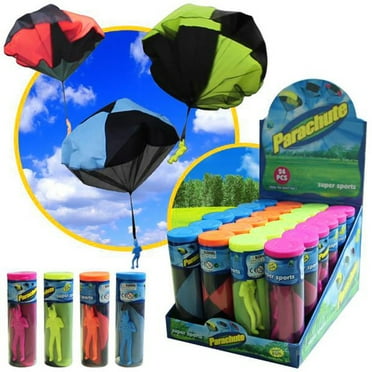 Fun Express 18 Ft. Rectangle Parachute with Holes & Handles - Walmart.com