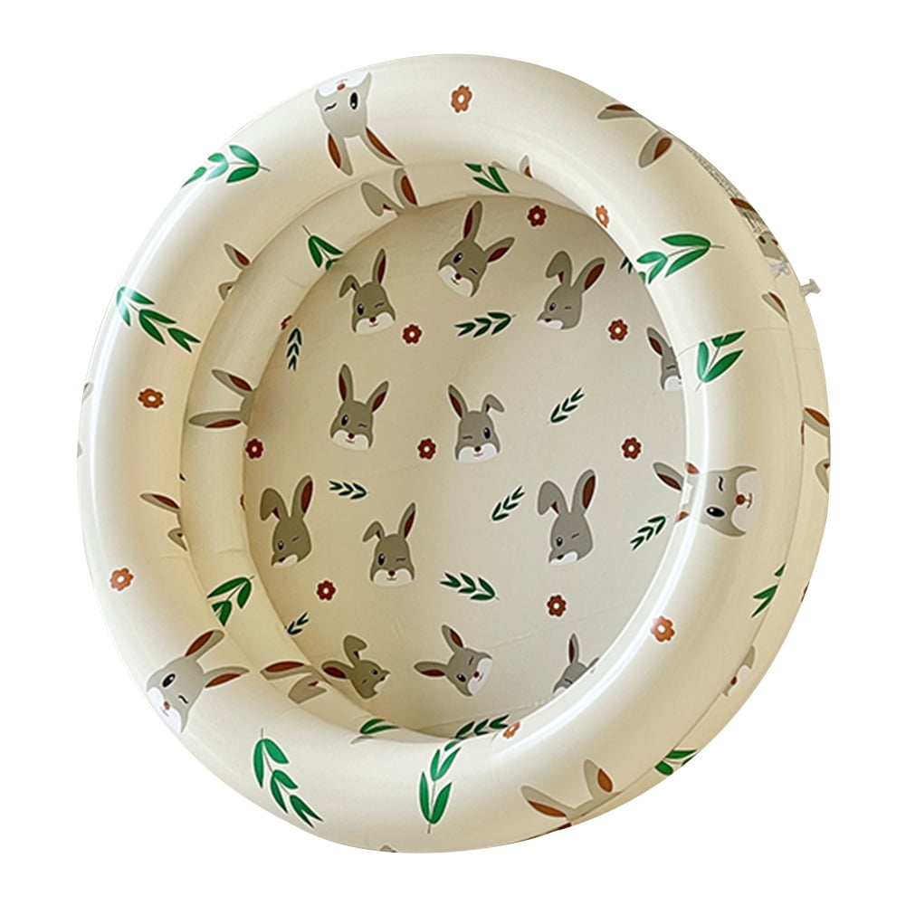 HIPKZ Inflatable Paddling Pools Bath Swimming Ring PVC Blow-Up Pool for ...