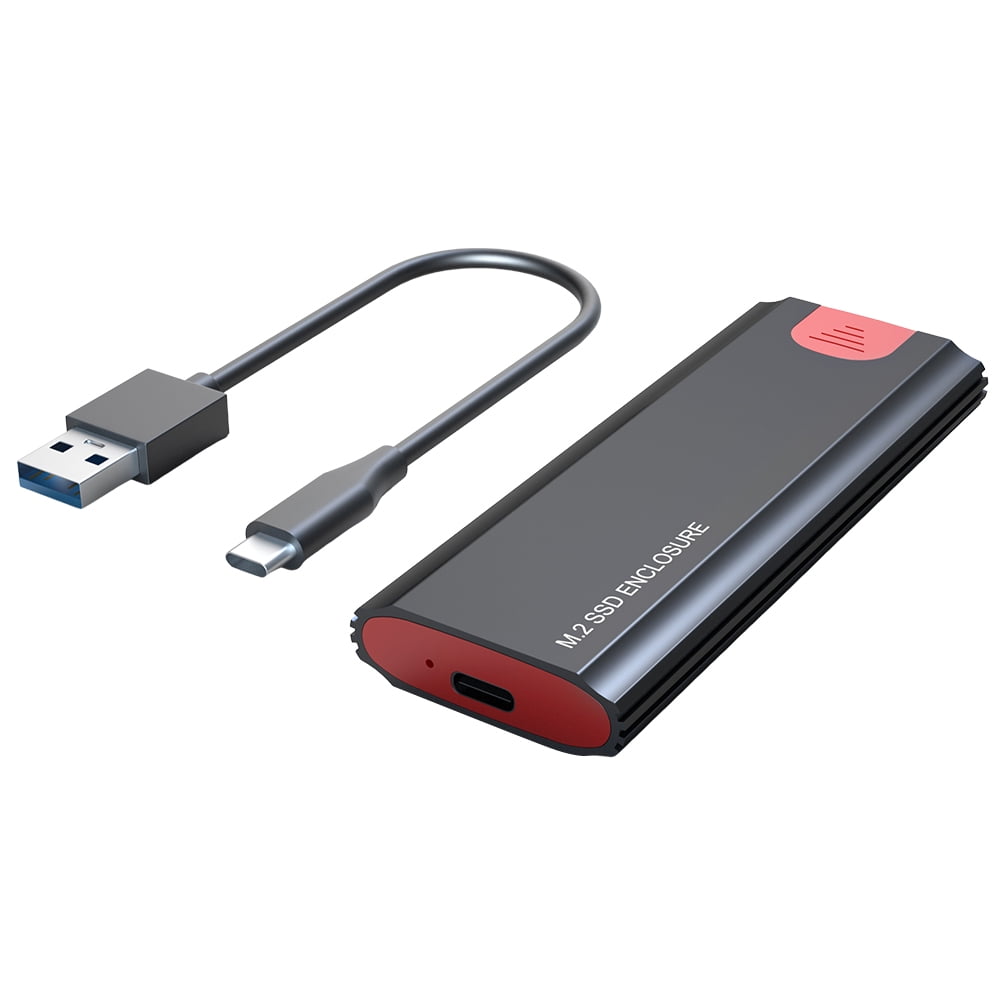 HIPKZ M.2 Nvme Ngff Sata Ssd Case 10Gbps Solid State Drive External ...