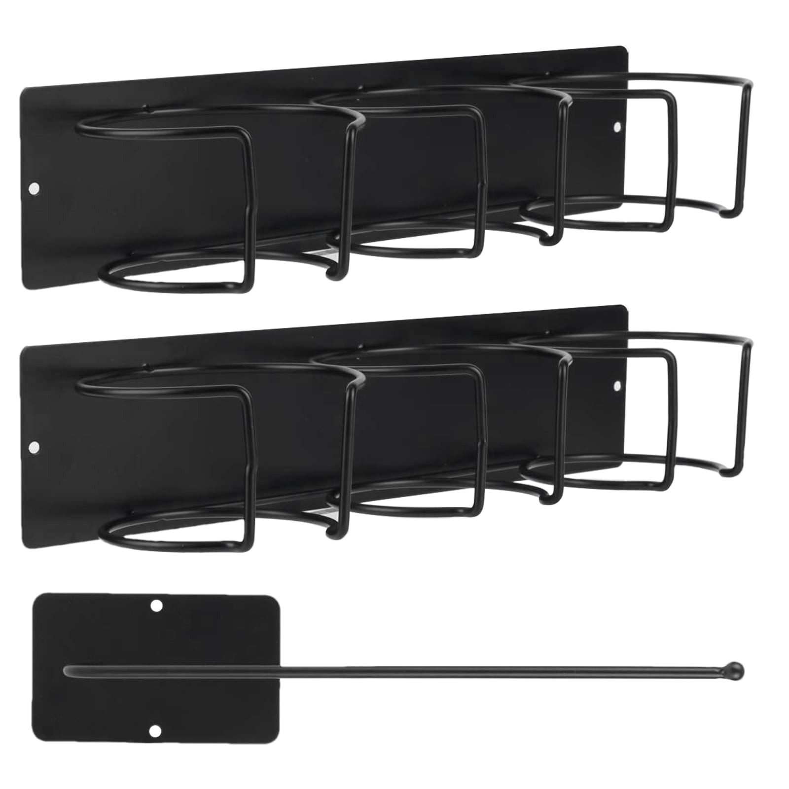 HIPKZ Magnetic Cup Holder Holds 3 Cups Cup Storage Rack Water Bottle ...