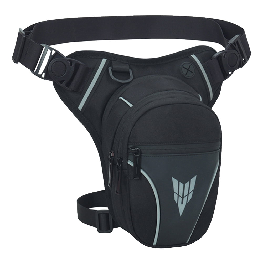 HIPKZ Men Motorcycle Leg Side Bag Multifunctional Bum Drop Thigh Bag ...