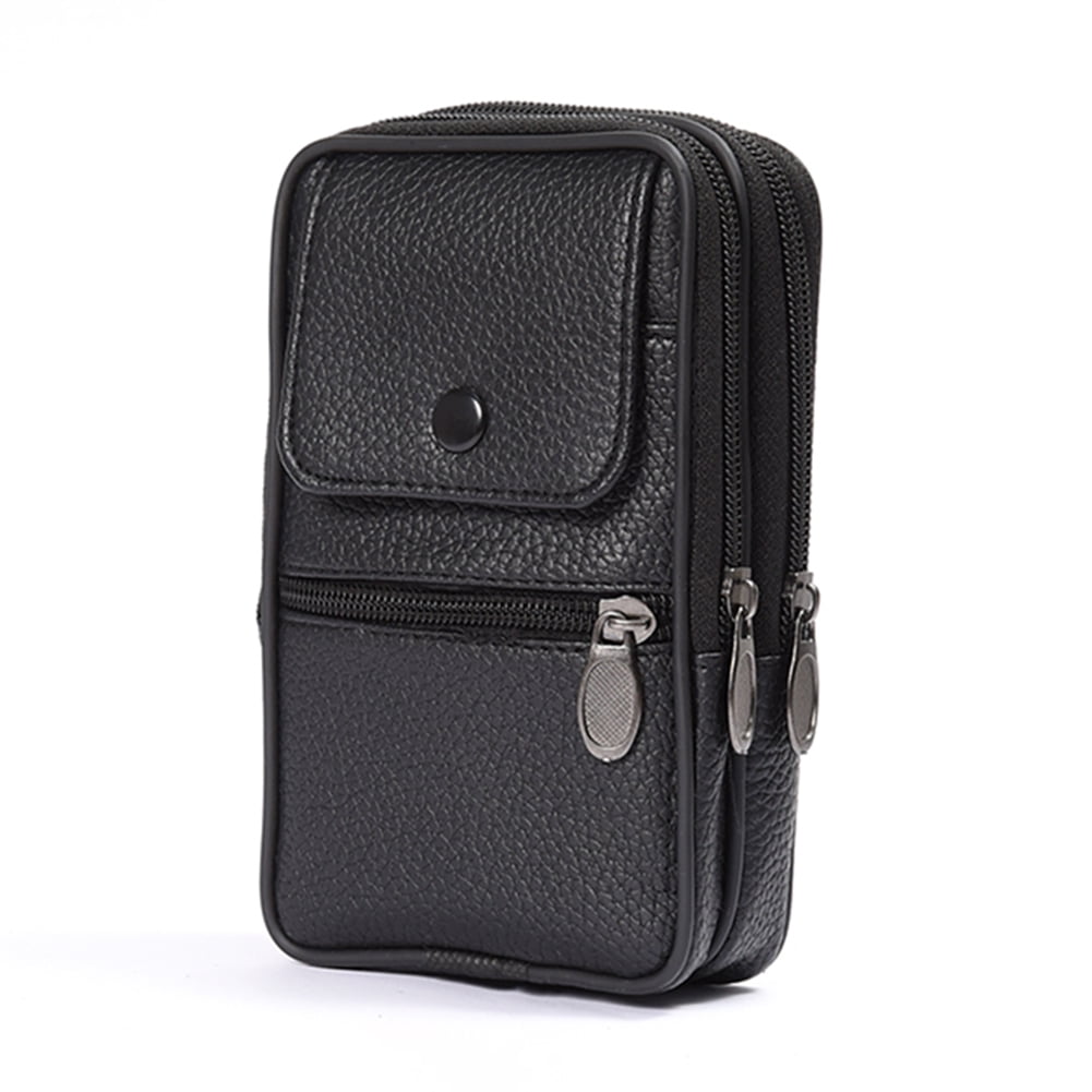 HIPKZ Men Waist Fanny Pack Multifunctional Cell Phone Bag Casual Belt ...