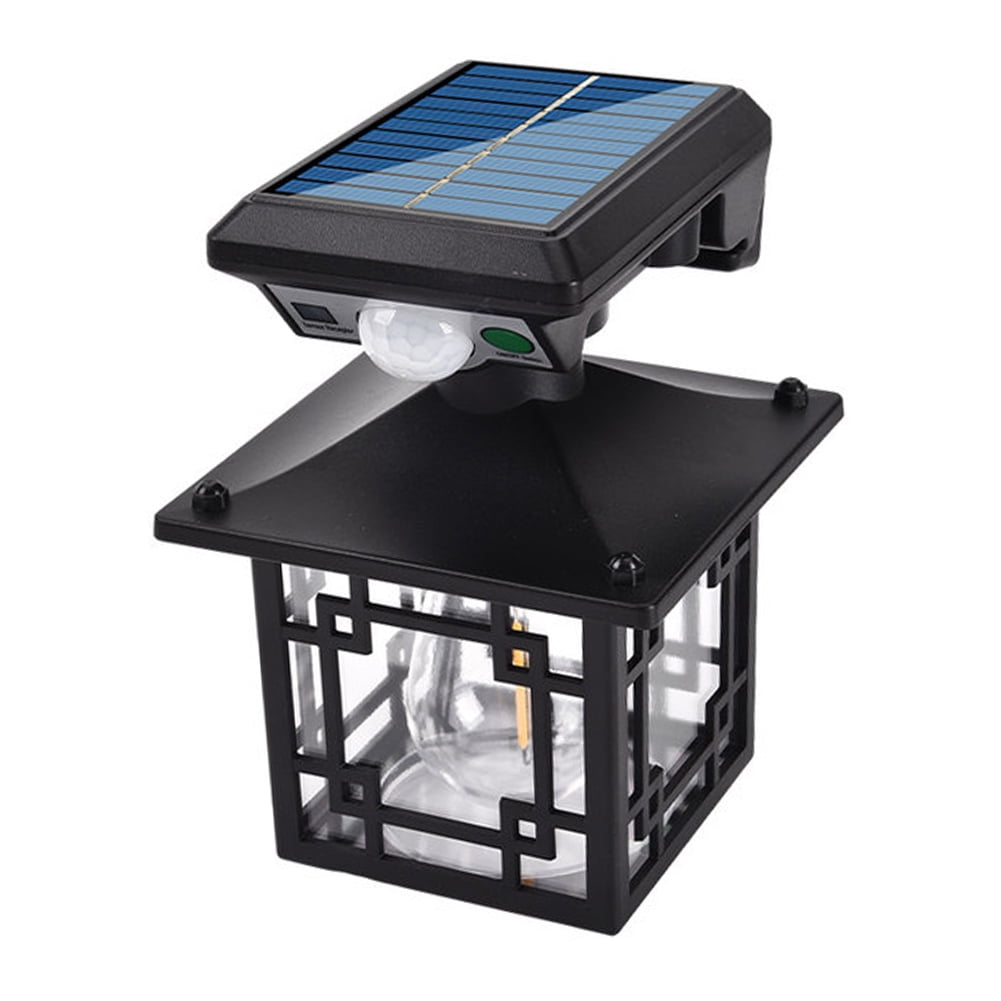 HIPKZ Motion Sensor Garden Street Solar Lamp Ip65 Waterproof Garden ...