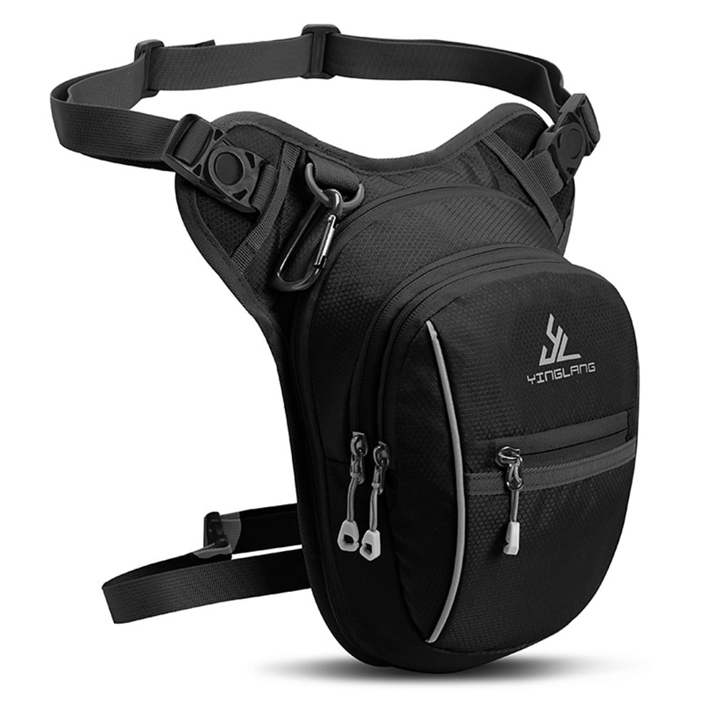 HIPKZ Motorcycle Drop Leg Bag Hip Bum Motorcycle Bag Waterproof ...