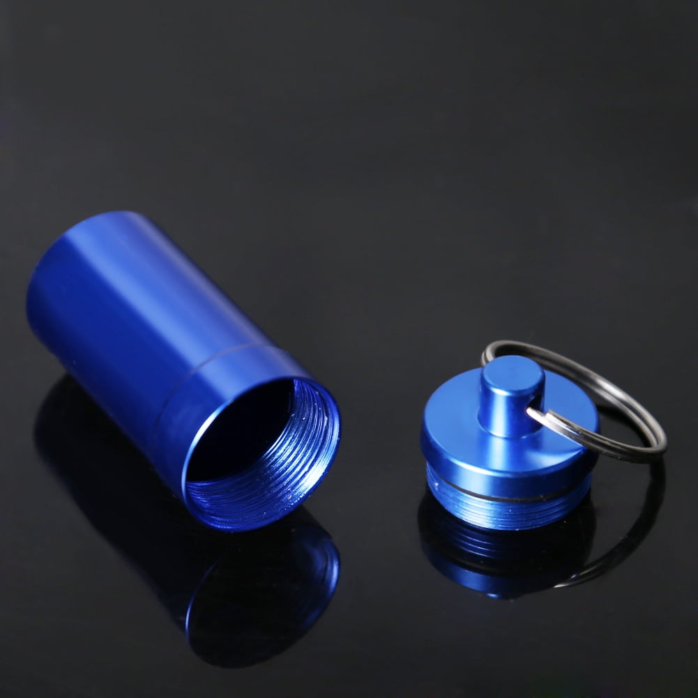 HIPKZ Outdoor Small Medicine Case Waterproof Portable Pill Case Key ...