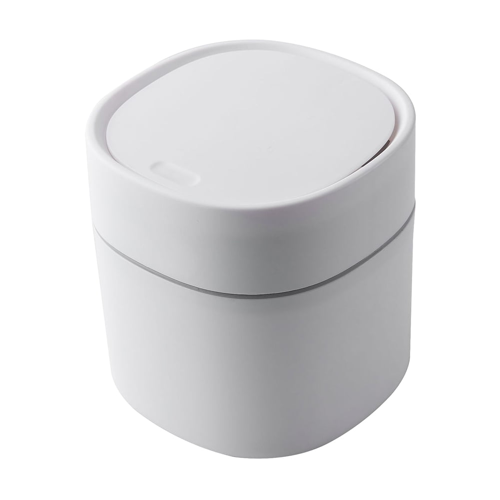 HIPKZ Plastic Desktop Wastebasket Nordic Style Sundries Barrel Box ...