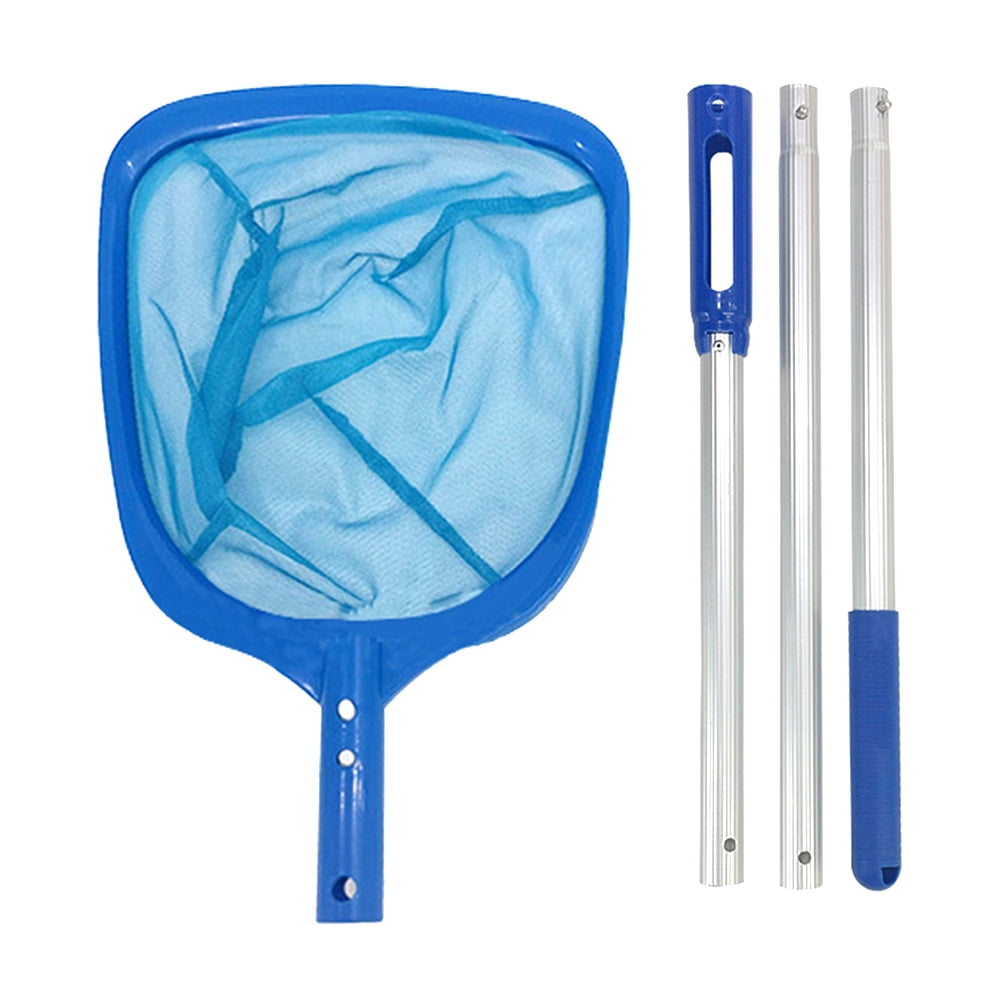 HIPKZ Pool Skimmer Net Pool Landing Net with Telescopic Rod Pool ...