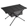 HIPKZ Portable Camping Table with Mesh Storage Net Folding Table Tent ...