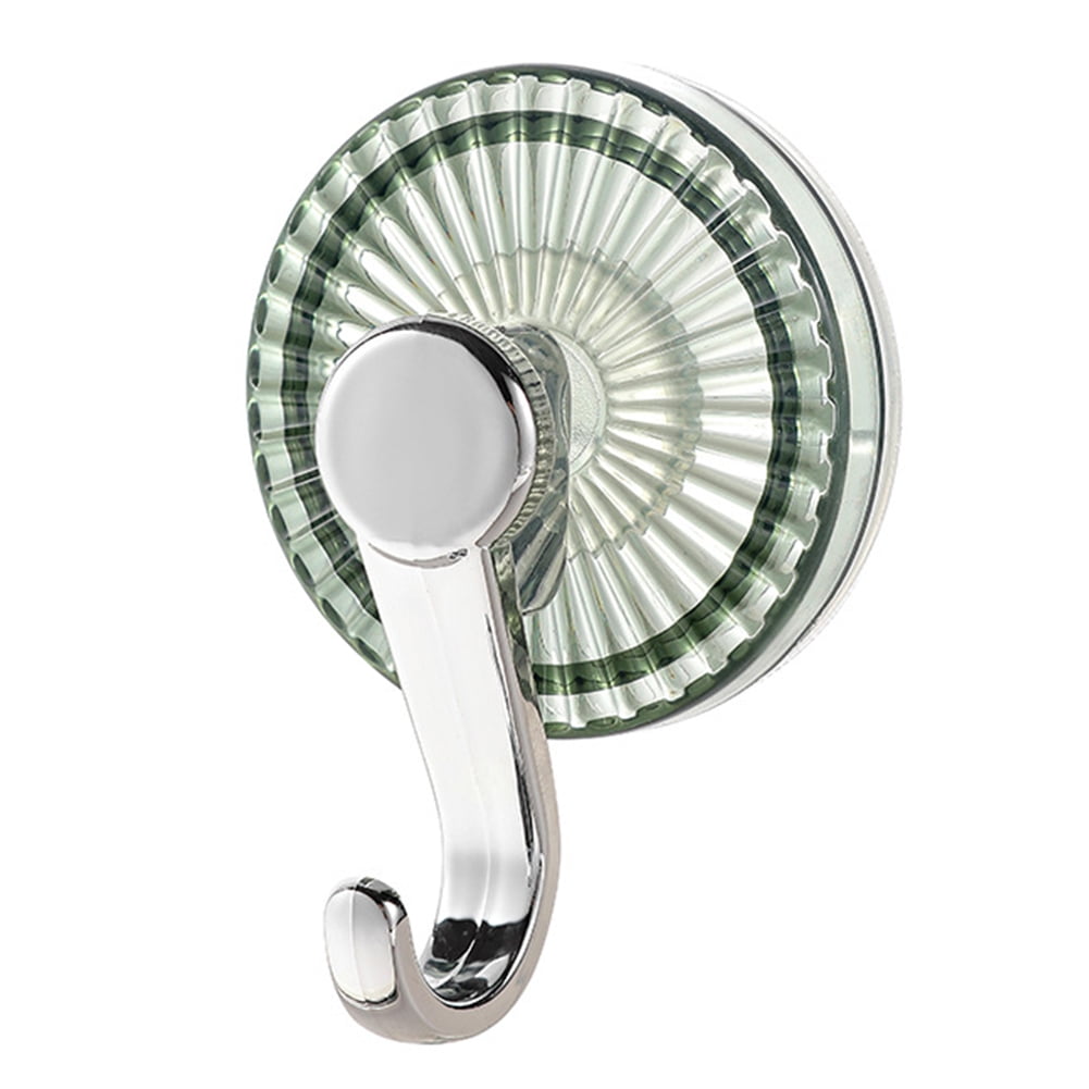 HIPKZ No Punching Vacuum Suction Hanger Utility Towel Bath Ceiling Hook ...
