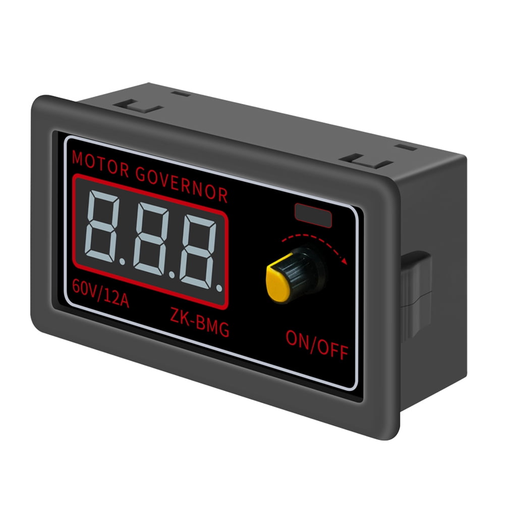 HIPKZ Pwm Dc Motor Speed Controller Dc 9-60V 12A 500W Motor Dimming ...