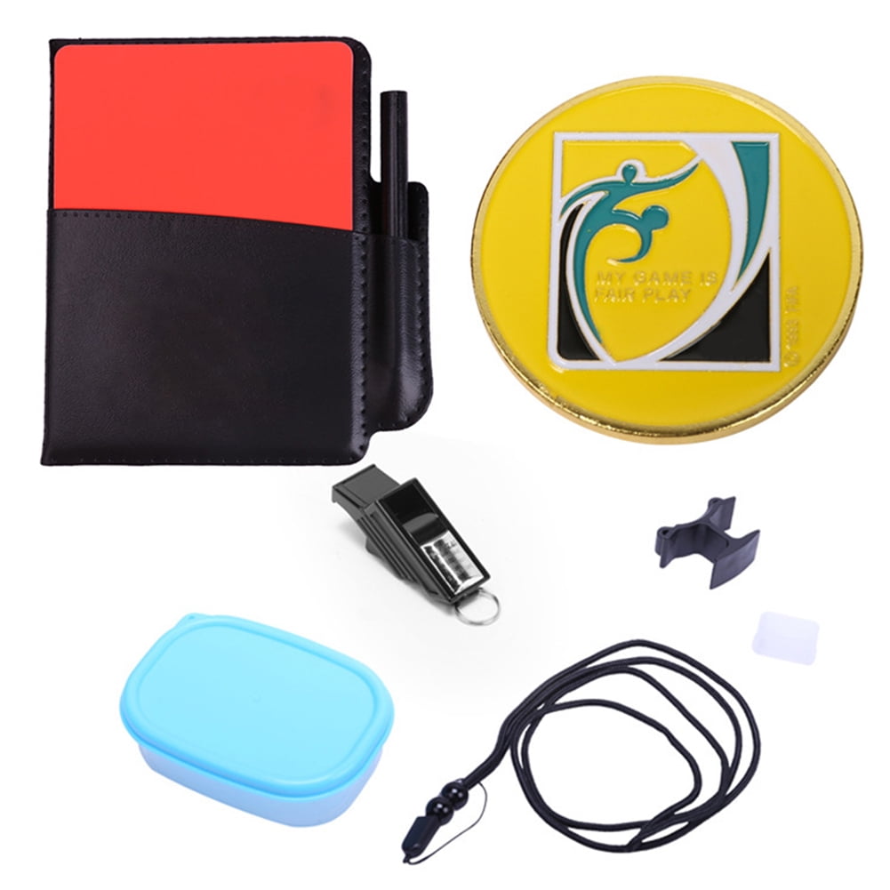 HIPKZ Soccer Referee Kit Soccer Referee Red Yellow Cards with Referee ...