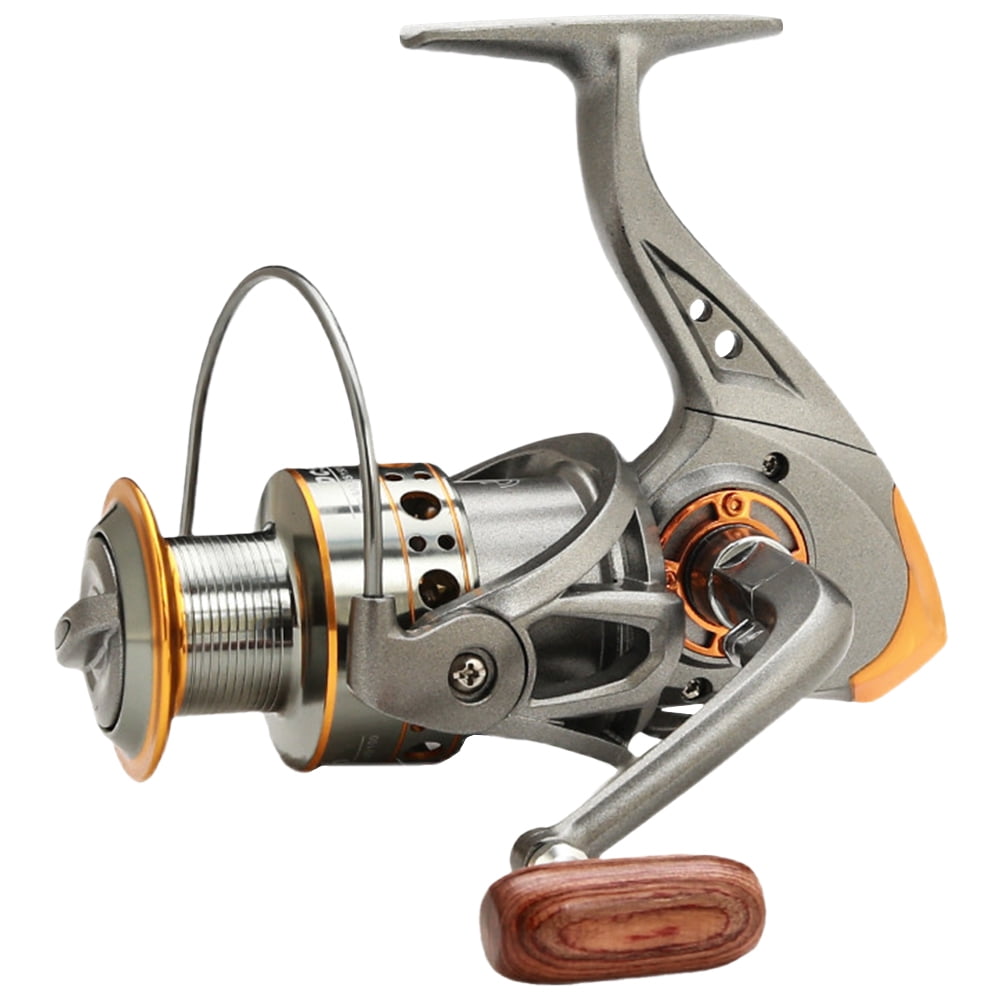 HIPKZ Spinning Fishing Reel 5.2/1 Gear Ratio Fishing Reel Cnc Metal ...