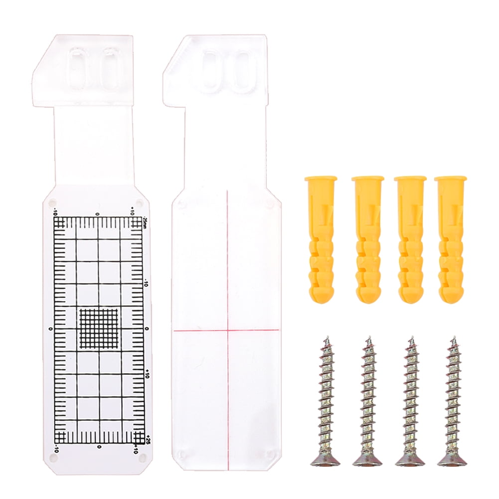 HIPKZ Standard Tell-tale Crack Monitor Plastic Easy-to-read Measurement ...