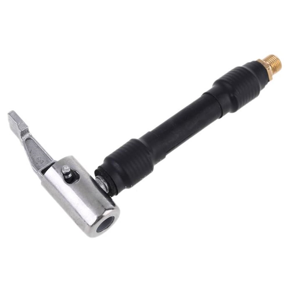 HIPKZ Tire Inflator Hose Extension Tube Bike Car Tyre Locking Air Chuck ...