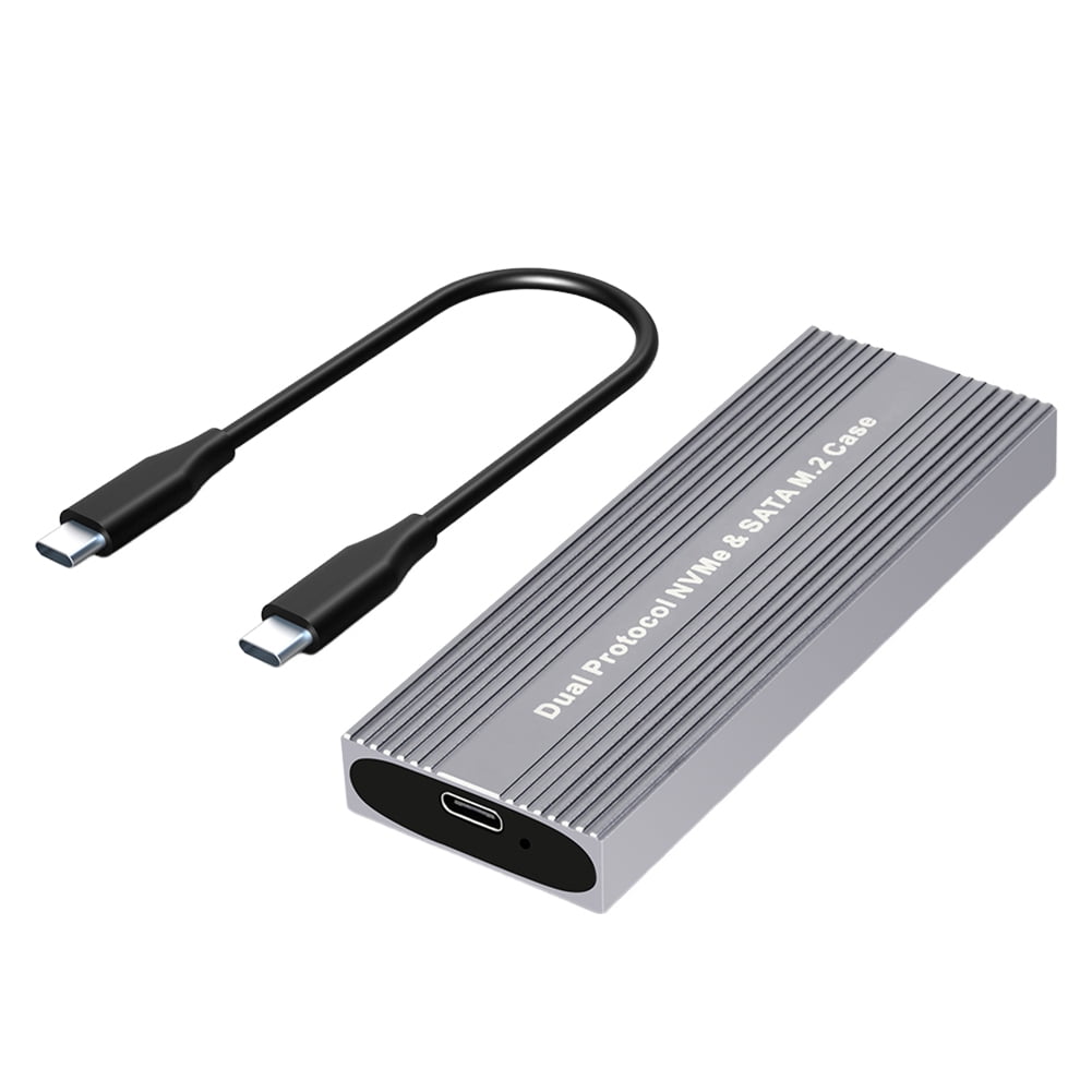 HIPKZ Usb3.2 To M.2 Nvme Sata Ssd Enclosure Adapter 10Gbps Nvme Pci-E ...
