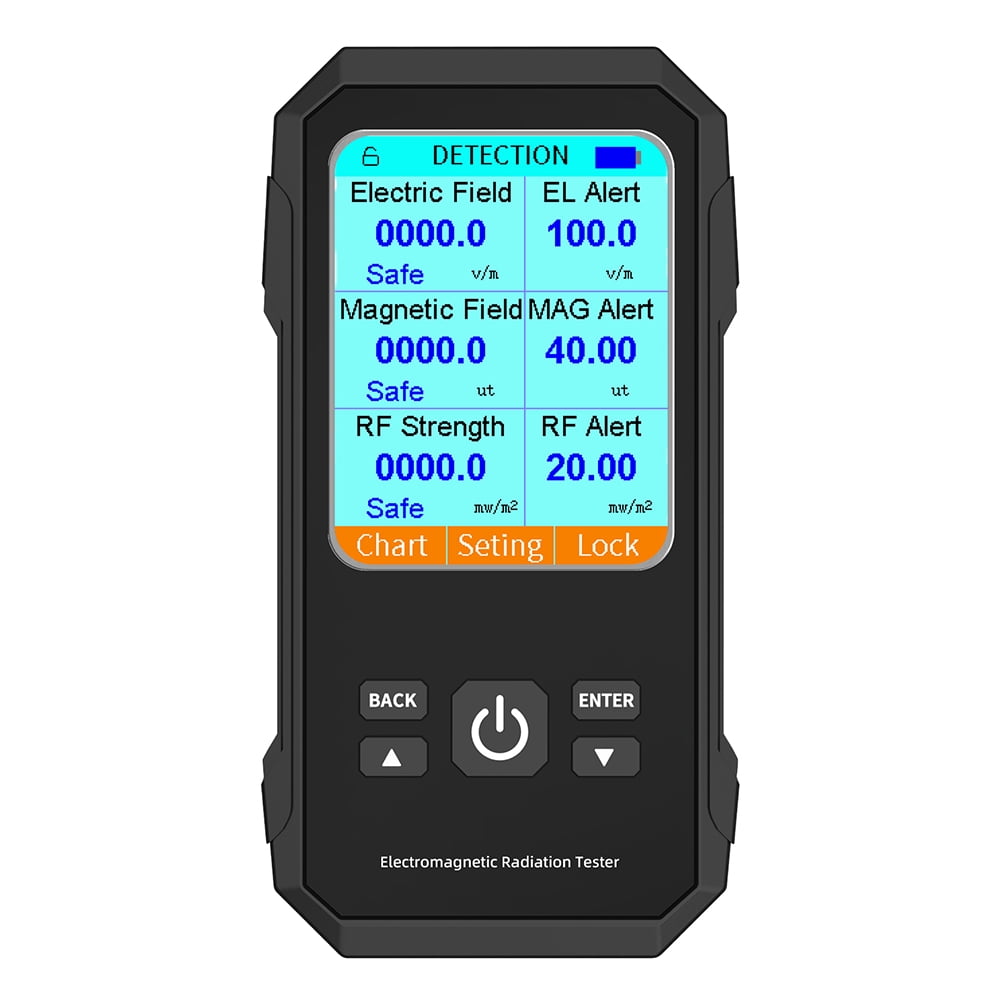 HIPKZ Vter2 Electromagnetic Radiation Tester Digital Emf Meter Electric ...