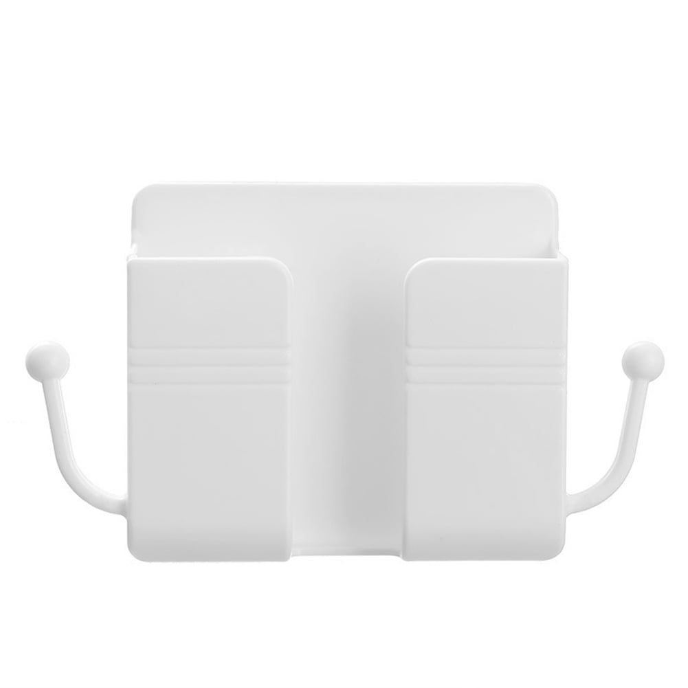HIPKZ Wall Mount Mobile Phone Plug Wall Holder with Hooks Remote ...