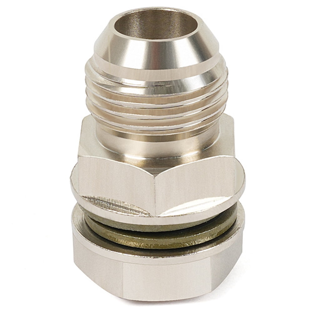 HIPKZ No Weld Oil Return Drain Adapter Carbon Steel Turbo Oil Drain Pan ...