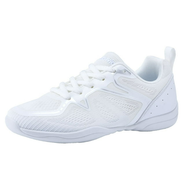 HIPKZ White Cheerleading Shoes Cheer Dance Shoes Anti Slip Lightweight ...