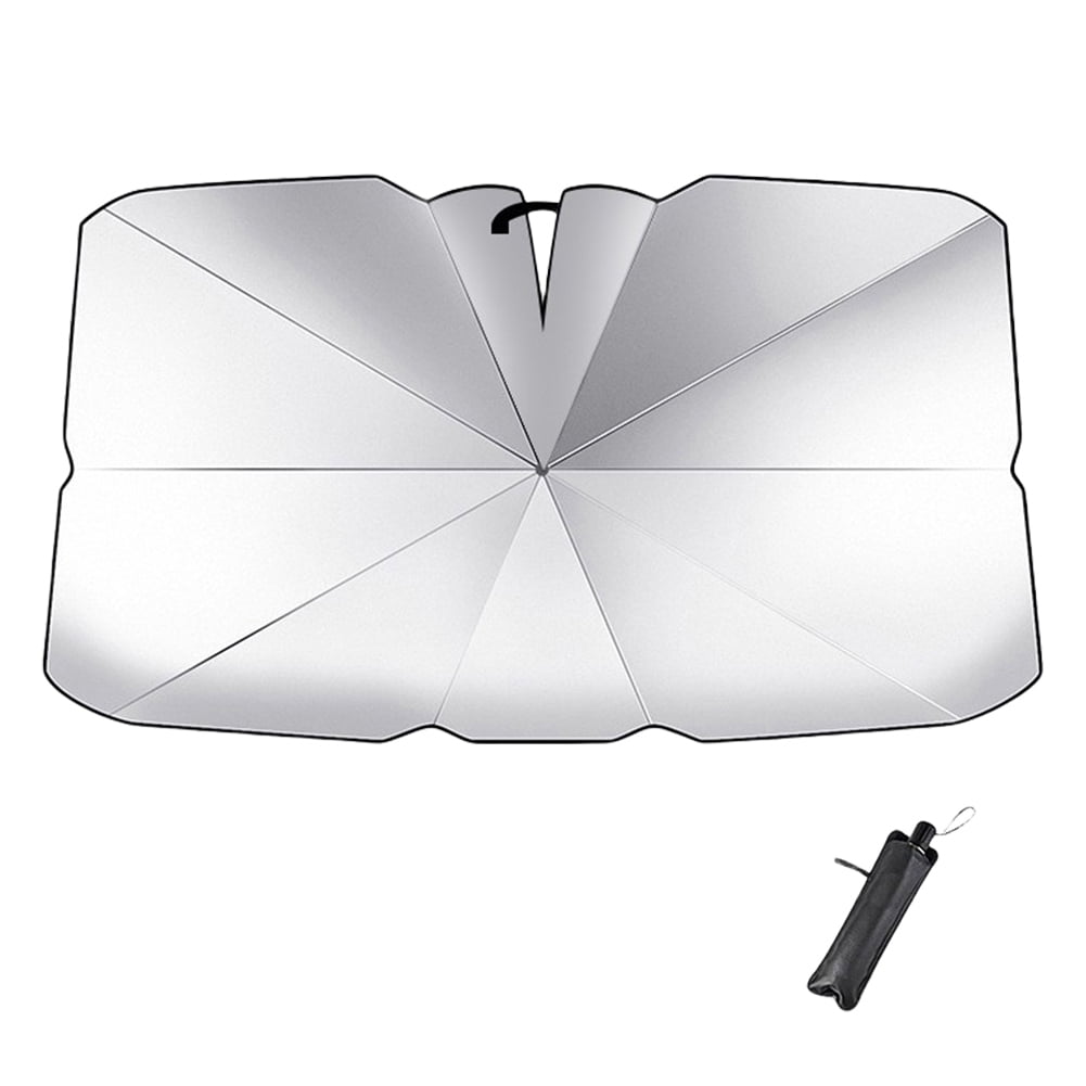 HIPKZ Windshield Umbrella To Block Uv Ray Foldable Easy To Store ...