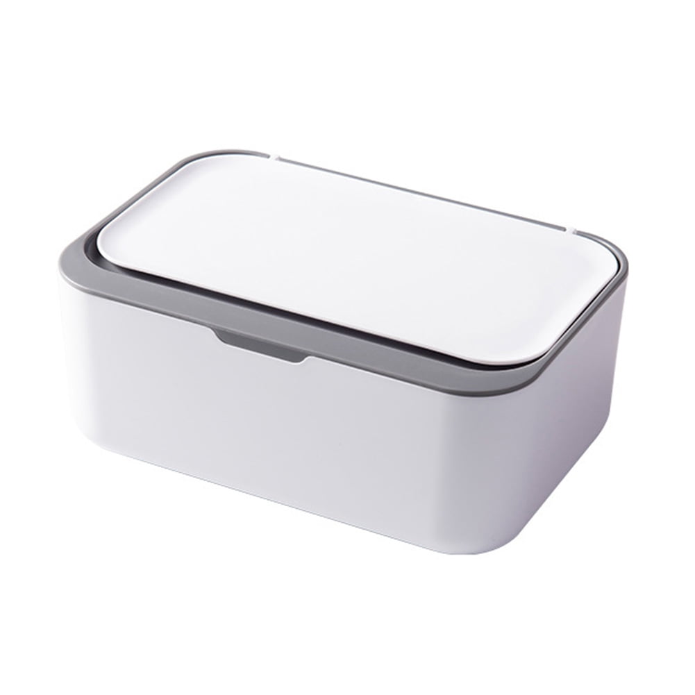 HIPKZ Wipes Dispenser Tissue Storage Box Case Keeps Wipes with Lid ...