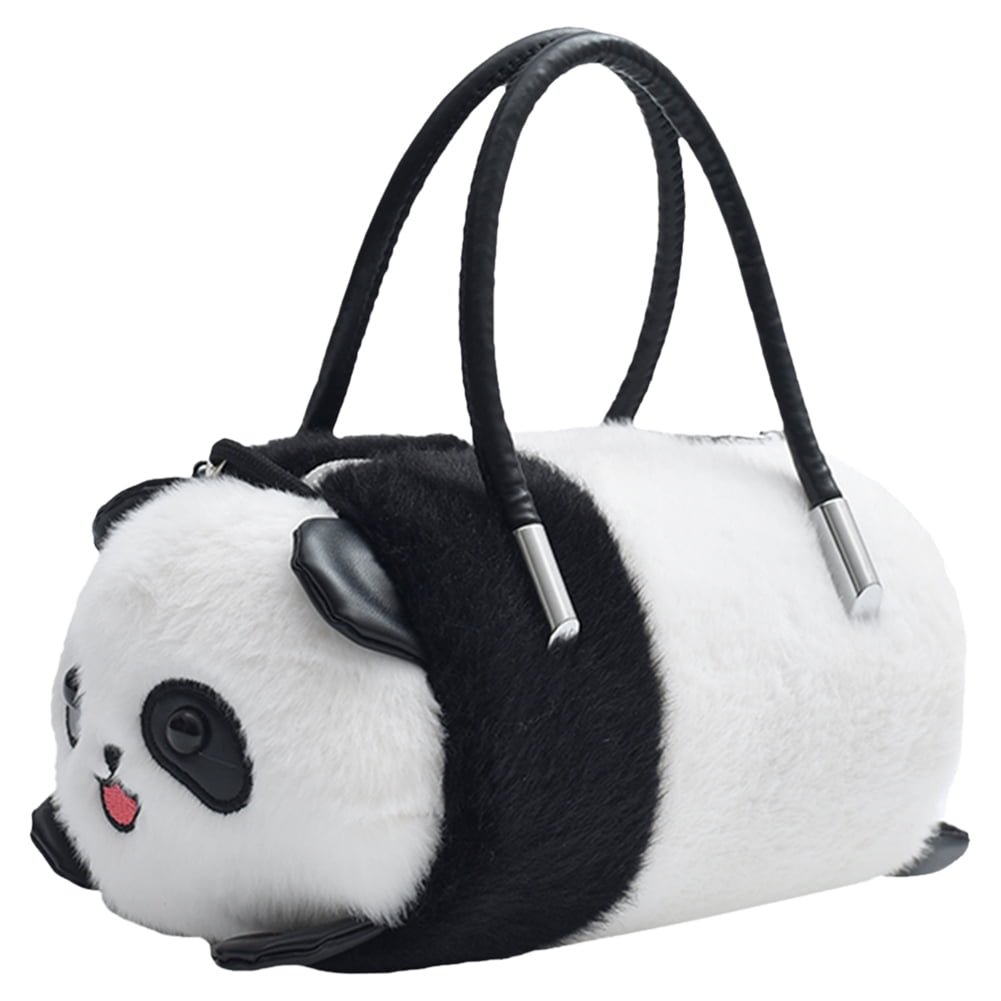 HIPKZ Women Cute Plush Crossbody Bag Small Fluffy Shoulder Purse Furry ...