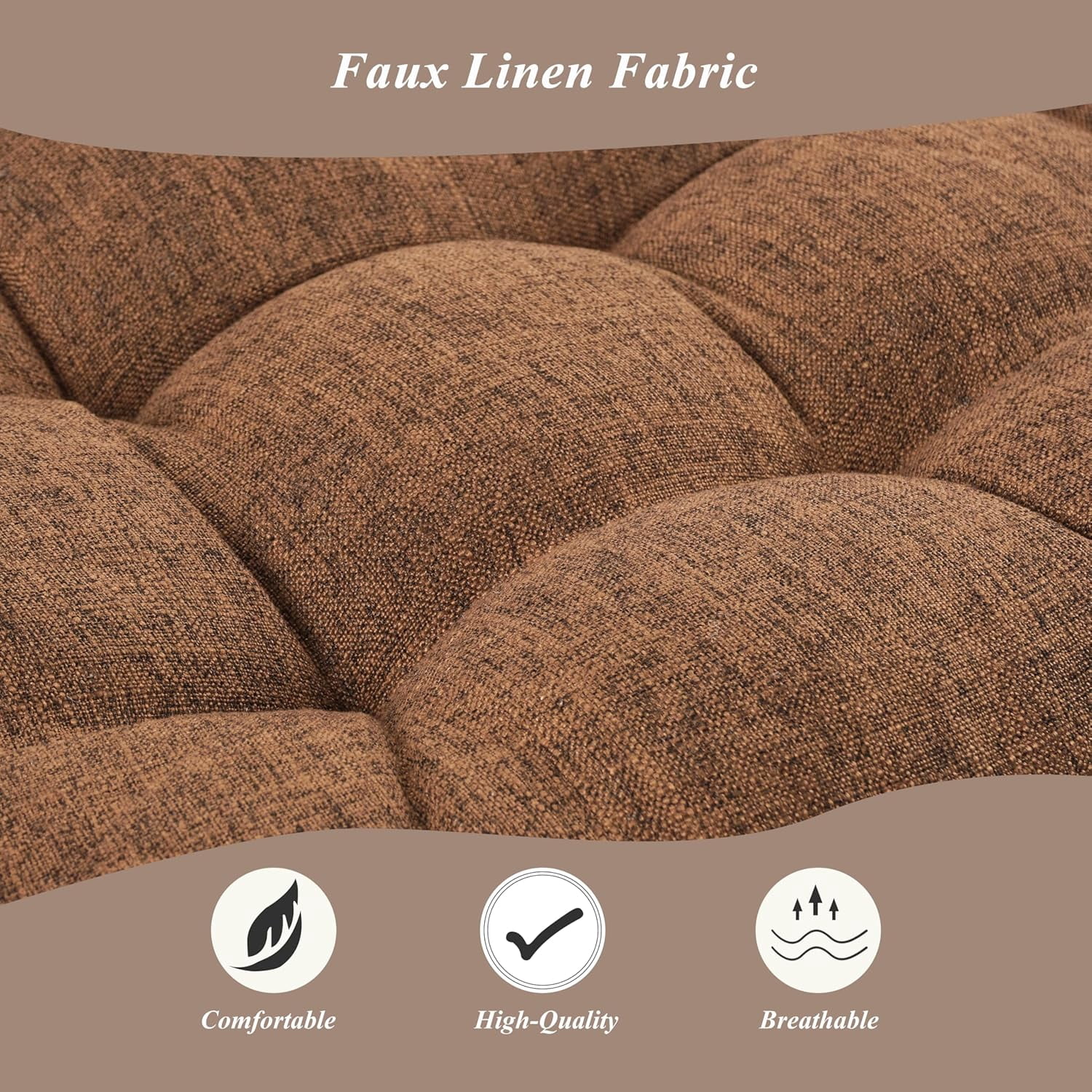 HIPOTY Bench Cushion for Indoor 48 x 19 inch Rectangle Bench Seat ...