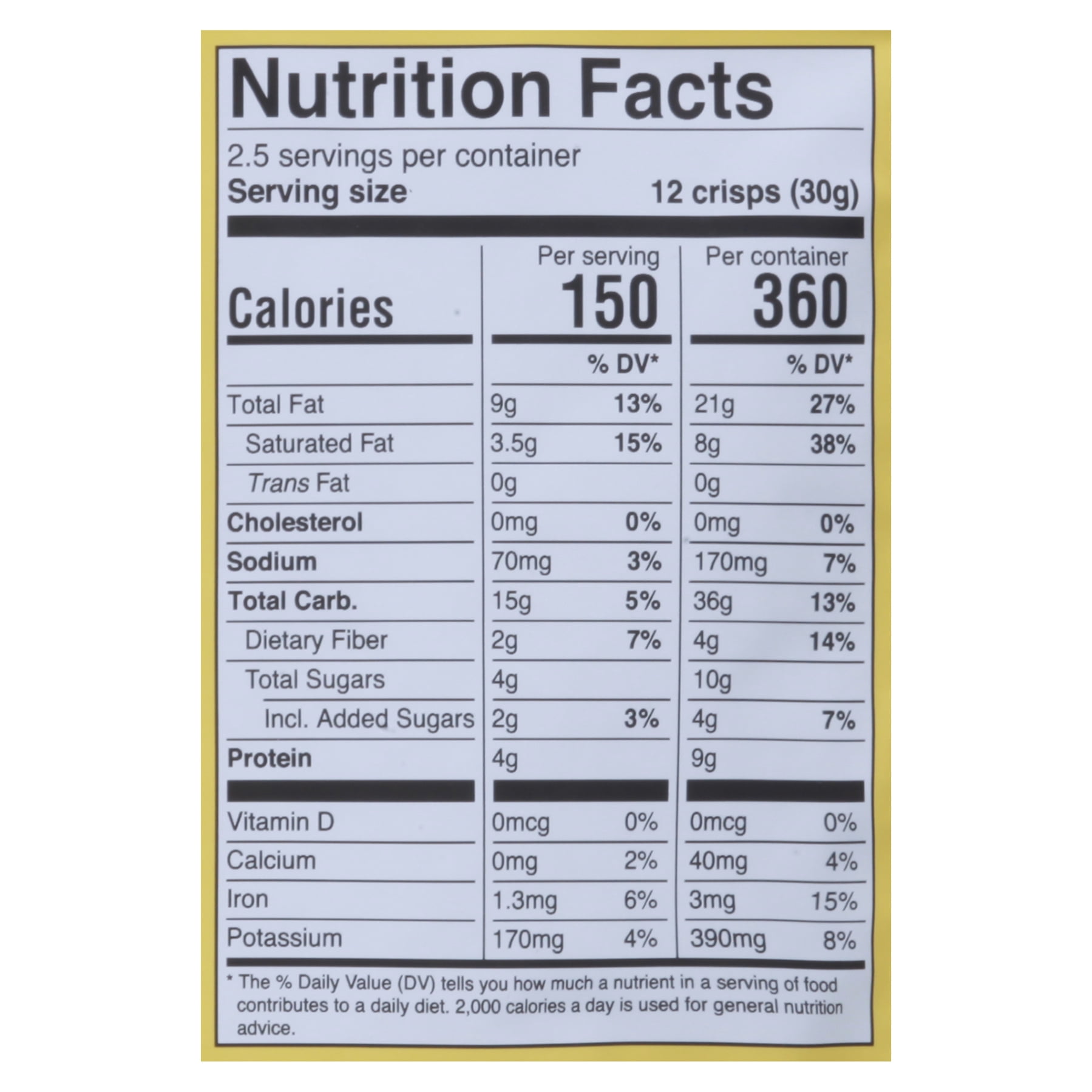 HIPPIE SNACKS CRISPS BANANA BREAD ORIG 2.5 OZ - Pack of 8 - Walmart.com
