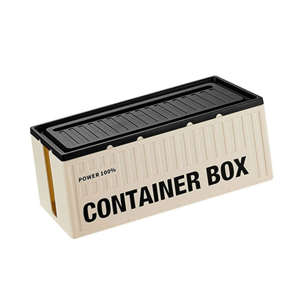 HIPS Materials Cable Management Box Cable Storage Case Container for ...