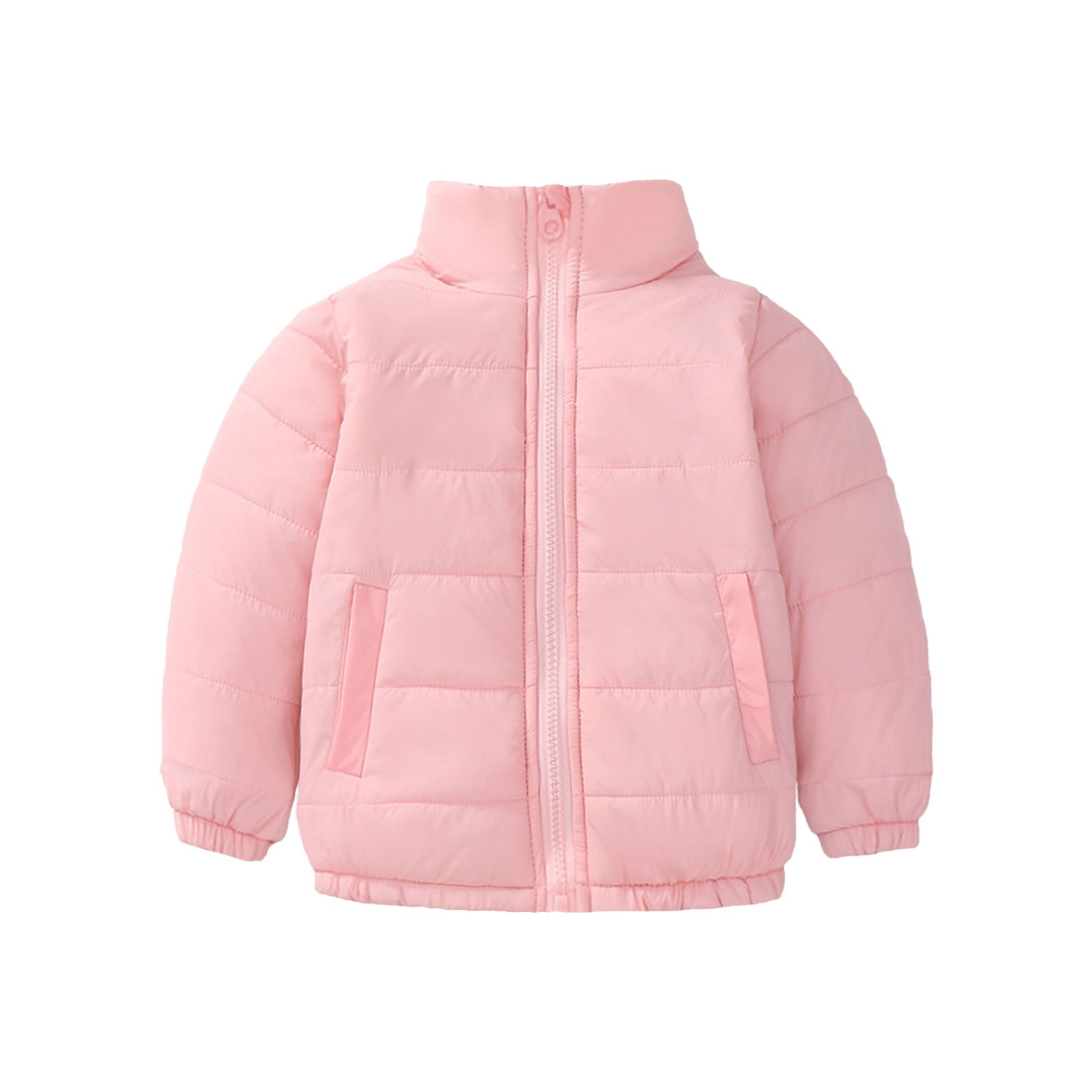 HIPYLO Down Coat Little Girls Coats Size 5-6 Pink Puff Hoodie Girls 4t ...