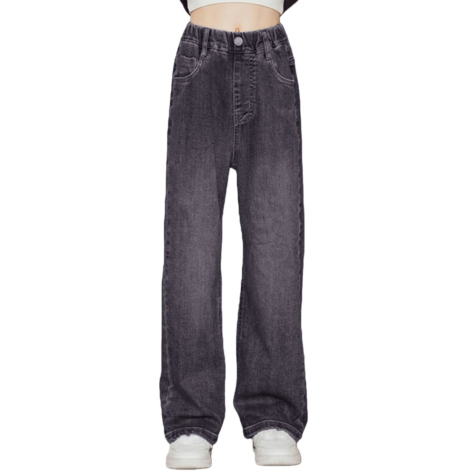 HIPYLO Short Jeans Teen Girl Jeans Lined Pants Business Pants Size 14 ...