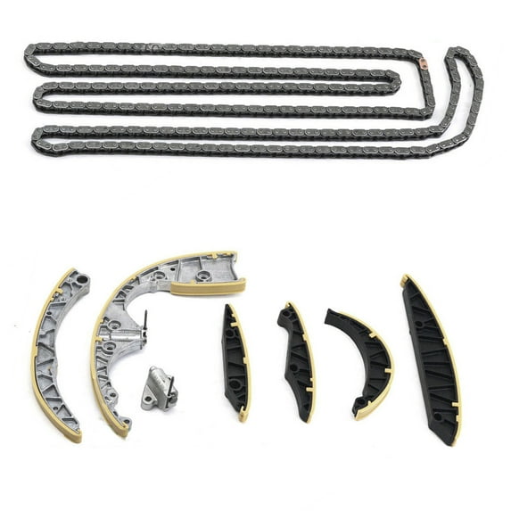 HIRINTOL 1Set Timing Chain Tensioner Slide Rail Guides Kit for Audi Q5 ...