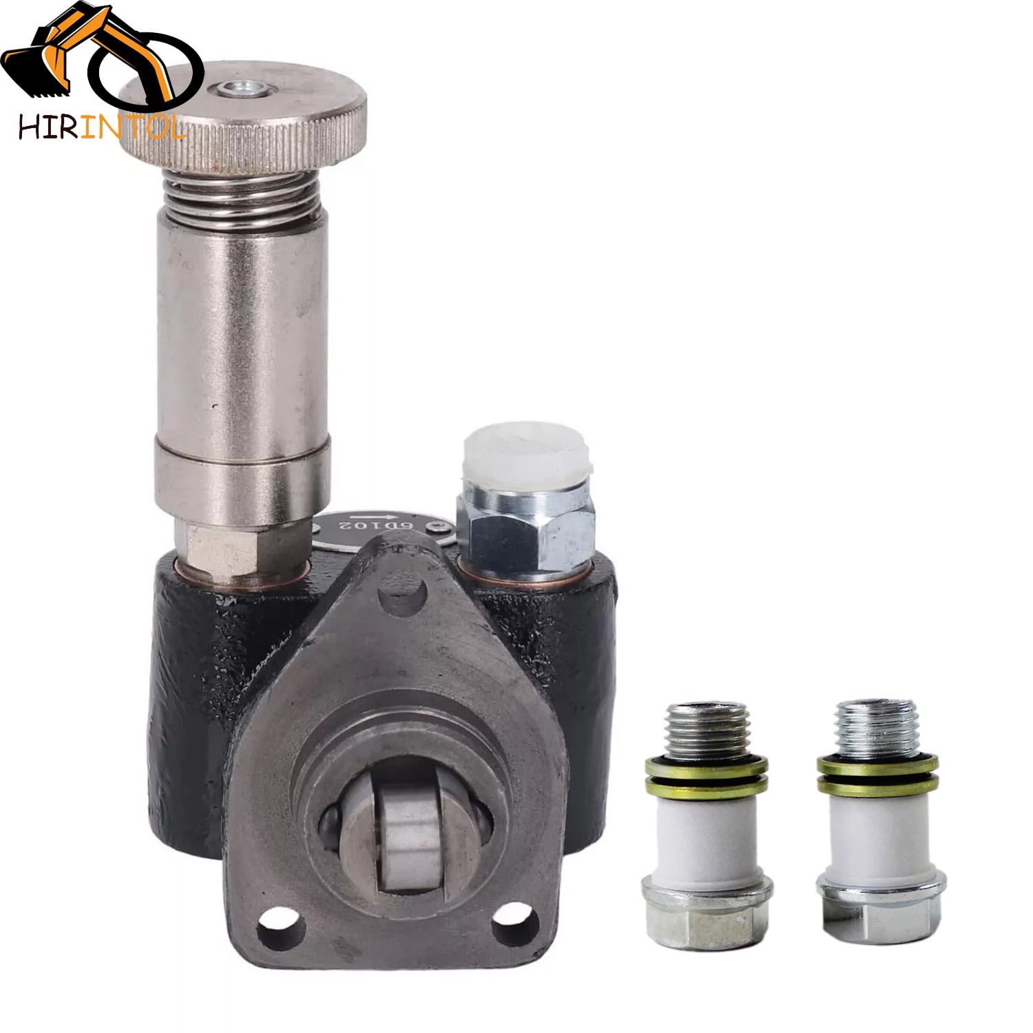 HIRINTOL Fuel Feed Pump 105220-5960 34461-09050 for Komatsu 6D102 6D95 ...