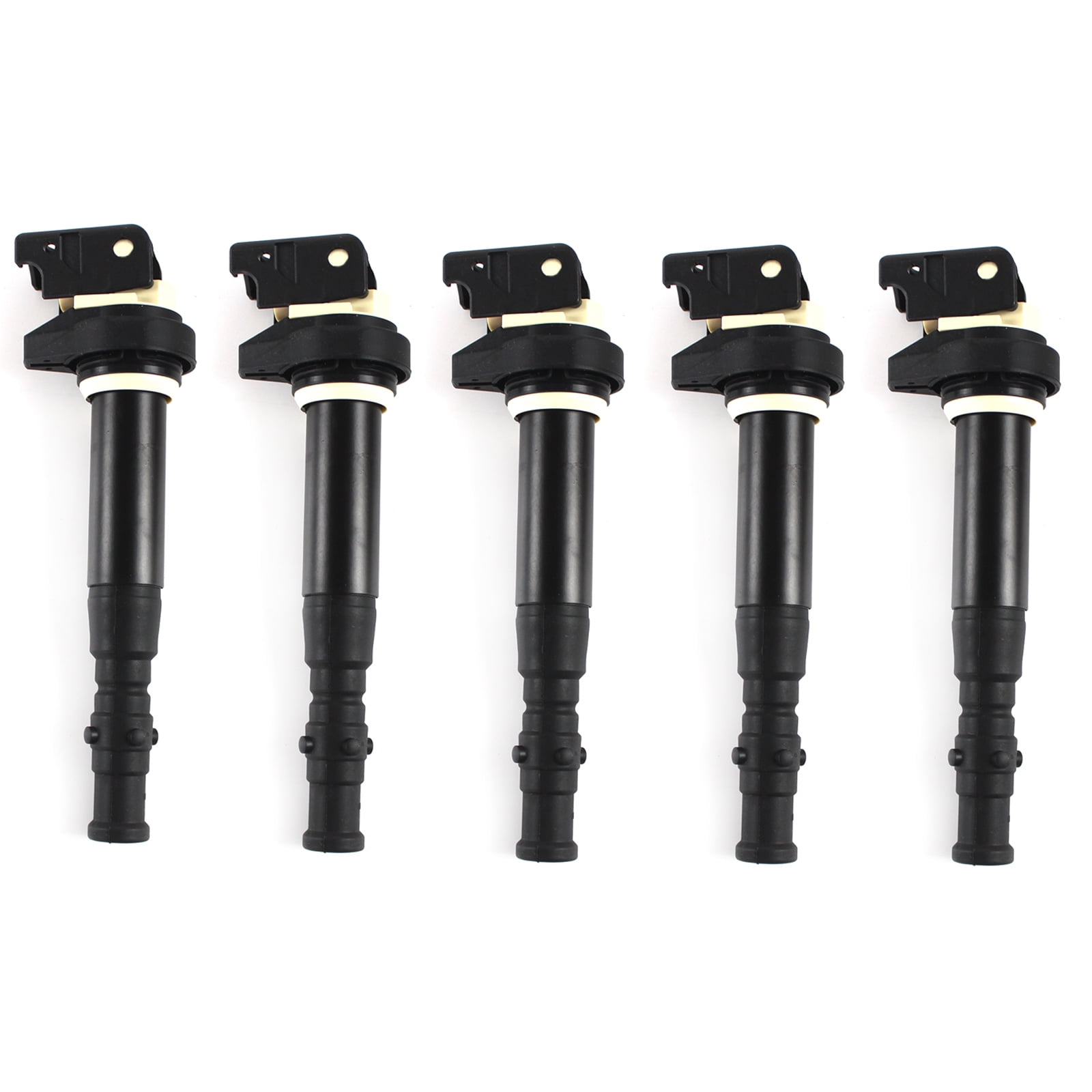 HIRINTOL New Set of 5 Ignition Coils For 2006-2010 BMW M5 M6 5.0L V10 ...