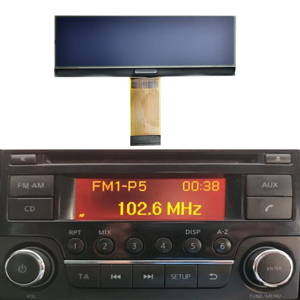 HIRINTOL Radio Replacement LCD Screen Compatible with 2007-2019 Qash ...