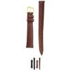 Hirsch Arne Leather Watch Strap - Green - L - 18mm - Silver Buckle ...