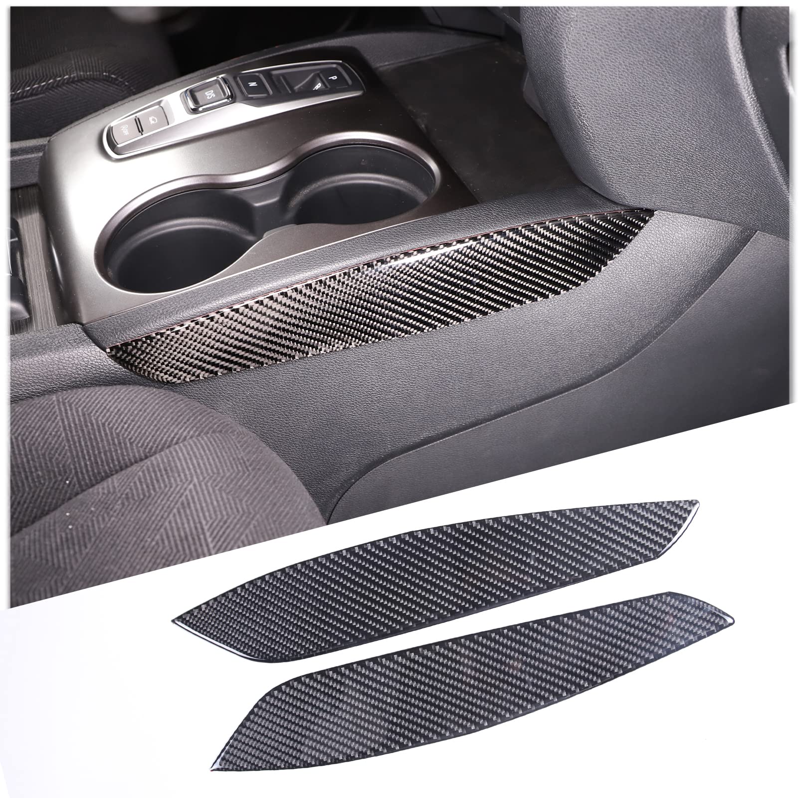 HIRUFAIT Gear Shift Side Panel Cover Trim for Hond@ Pilot 2016-2022 ...